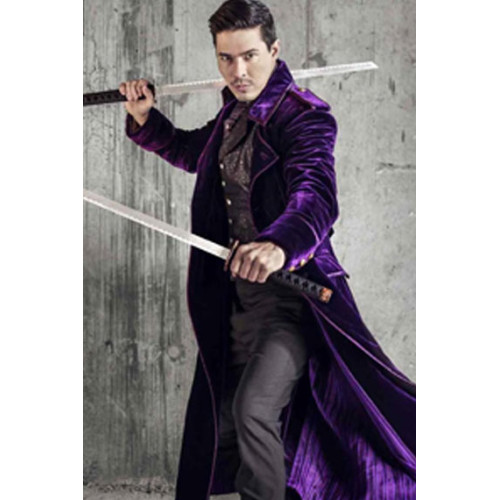Gaius Chau Lewis Tan Into the Badlands Cosplay Trench Coat