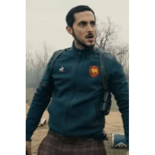 Frenchie The Boys Tomer Capone Blue Cosplay Cotton Jacket