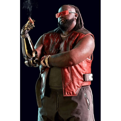Cyberpunk 2077 Video Game Dexter DeShawn Cosplay Leather Vest