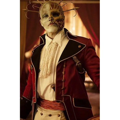 Doom Patrol Red Jack Roger Floyd Cosplay Cotton Trench Coat