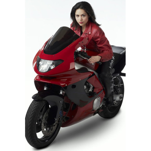 Ben 10 Alien Swarm Alyssa Diaz Elena Validus Red Biker Jacket