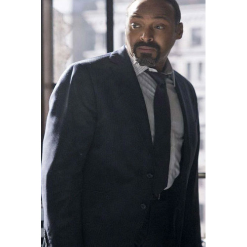The Flash Detective Joe West Jesse L Martin Black Cotton Coat