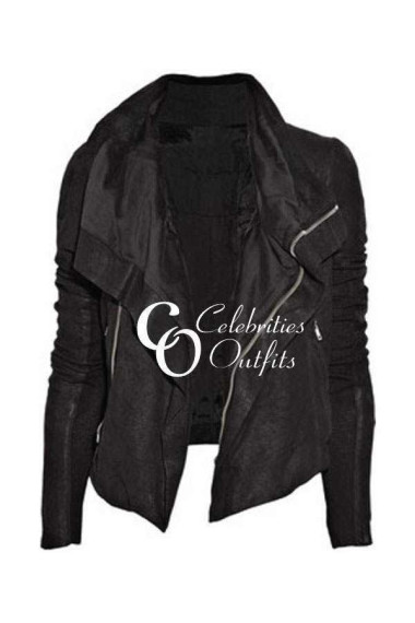 Unforgettable TV Series Poppy Montgomery Carrie Leather Jacket