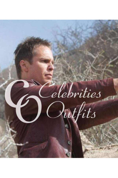 Seven Psychopaths Sam Rockwell Billy Maroon Leather Jacket