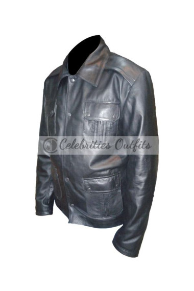Alphas TV Series Warren Christie Cameron Hicks Leather Jacket