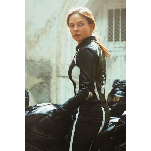 Mission Impossible Ilsa Faust Rebecca Ferguson Biker Jacket