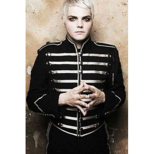Black Parade Gerard Way My Chemical Romance Military Jacket