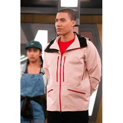 Power Rangers Dino Fury Zayto Russell Curry Cosplay Jacket