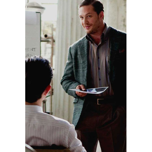 Eames Inception Movie Tom Hardy Comfortable Grey Wool Blazer