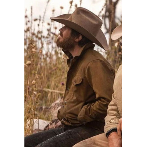 Lee Dutton Yellowstone Dave Annable Brown Cotton Jacket